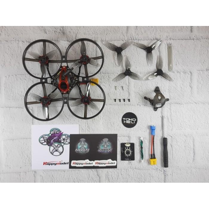 Jual BARU HAPPYMODEL MOBULA8 1-2S 85MM MICRO FPV EXPRESSLRS ELRS 2.4GHZ RX BNF PACKING AMAN ...