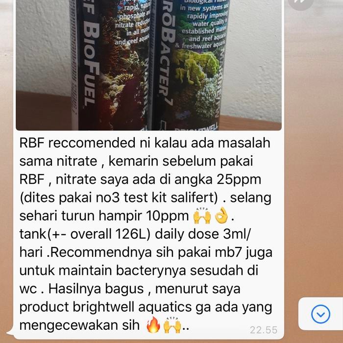 Jual BRIGHTWELL (BW) - REEF BIO FUEL 250ML (REDUCE NITRATE & PHOSPHATE) | Shopee Indonesia