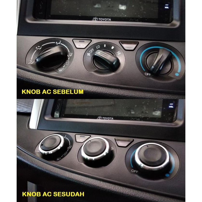 Jual Knob AC Model Elegant Toyota Innova Reborn Type G SLIM TIPIS CAKEP ...