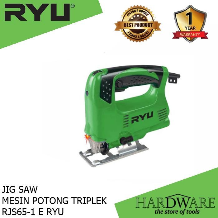 Jual Jig Saw Mesin Potong Triplek Kayu Besi Jigsaw Rjs65-1E Ryu Listrik ...