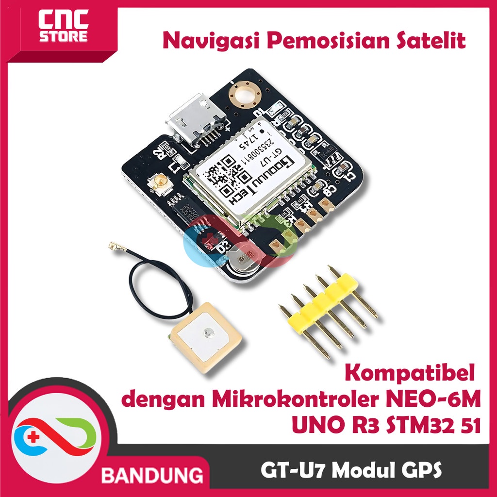 Jual GT-U7 Modul GPS Navigasi Pemosisian Satelit Kompatibel dengan Mikrokontroler NEO-6M UNO R3 ...