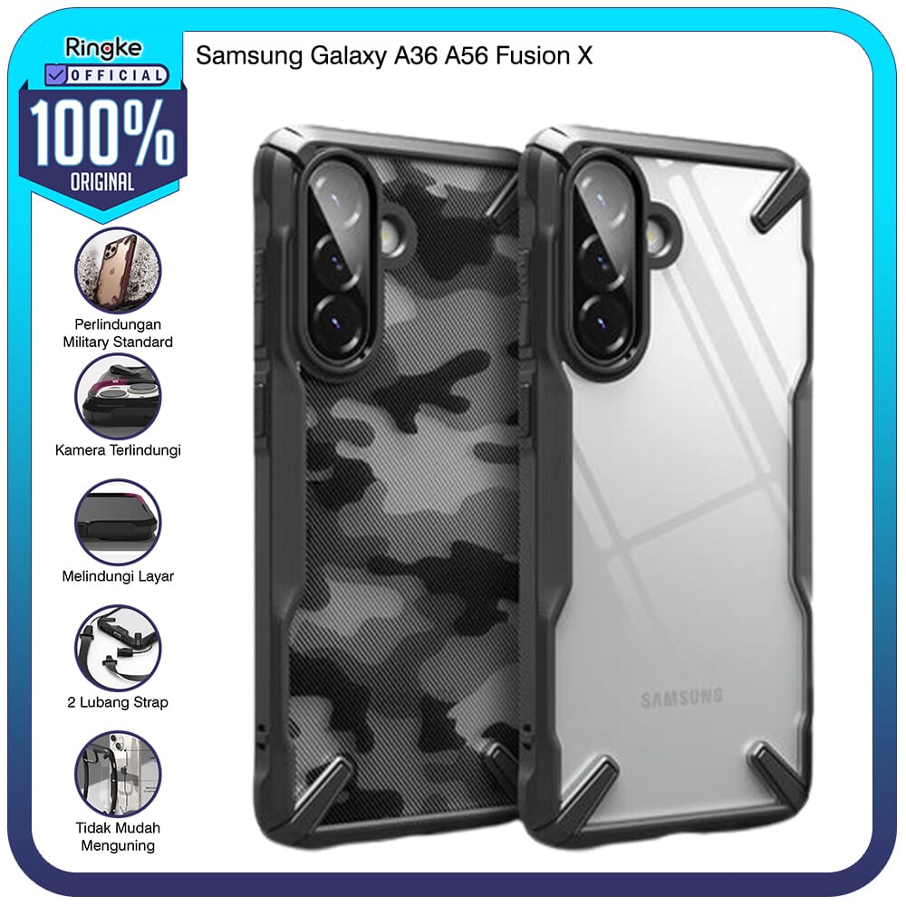 Jual Casing Ringke Samsung Galaxy A36 / A56 Fusion X Case Softcase ...