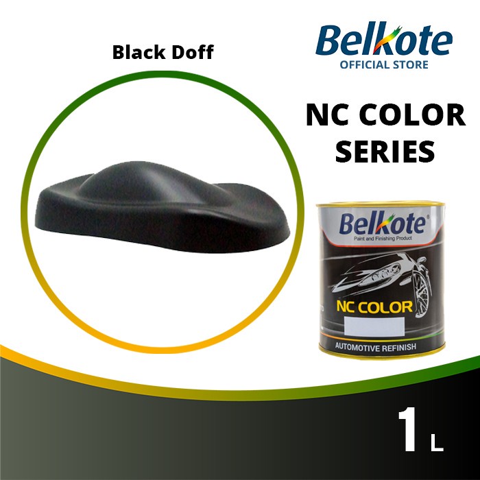 Jual Cat Duco Belkote Nc Color Series (Solid, Hitam Doff, 1L) Mobil ...
