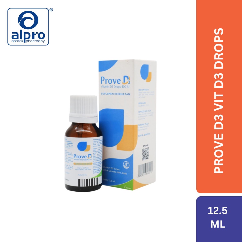 Jual Prove D3 Vit D3 Drops 12.5Ml | Shopee Indonesia