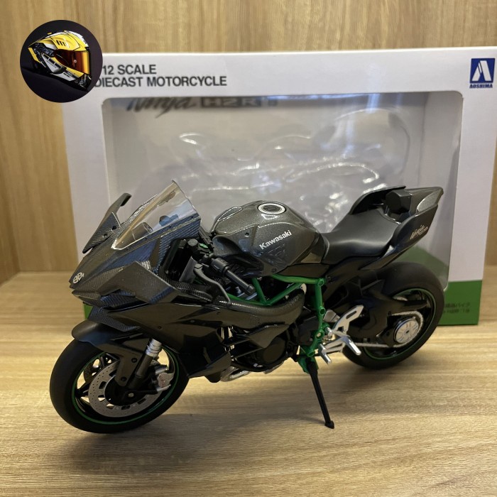Jual Diecast Miniatur Motor Kawasaki H2R Aoshima Skala 1/12 | Shopee Indonesia