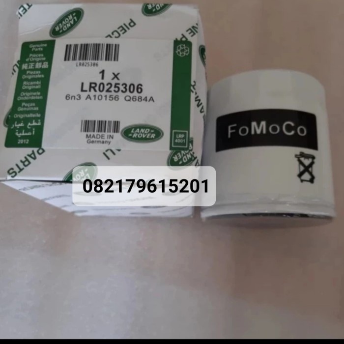Jual Oil Filter Atau Filter Oli Range Rover Evoque Lr025306 | Shopee ...