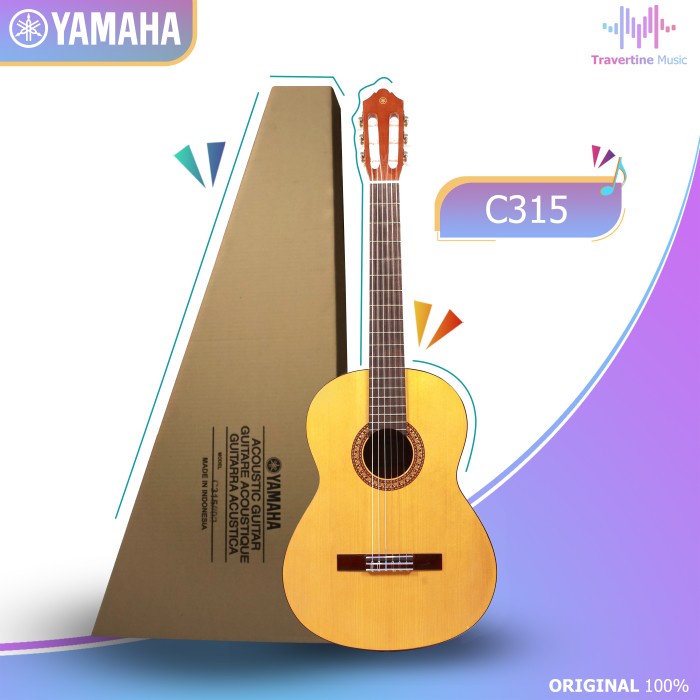 Jual Gitar Yamaha C315 Original, Gitar Klasik Akustik Original Yamaha Termurah | Shopee Indonesia
