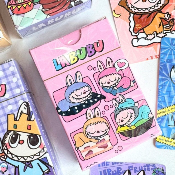 Jual CUTE LABUBU PHOTO CARD SET KARTU FOTO KARAKTER LUCU | Shopee Indonesia