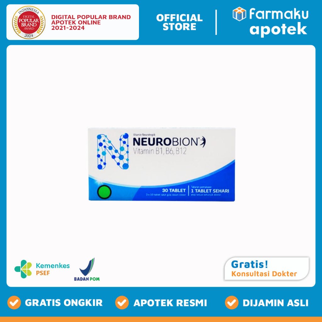 Jual Neurobion Box 30 Tablet - BHL | Shopee Indonesia