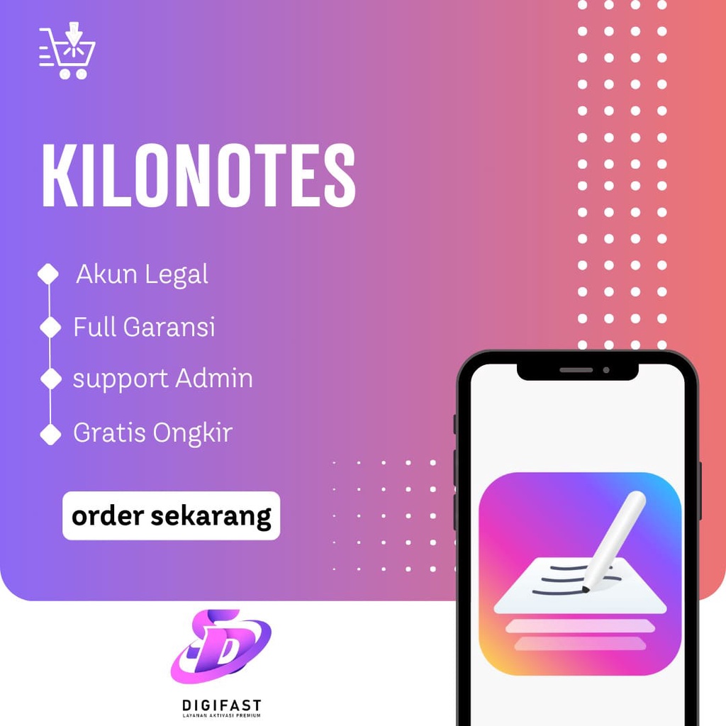 Jual Kilonotes Lifetime Catat Semua Ide Kreatifmu Dengan Aplikasi ...