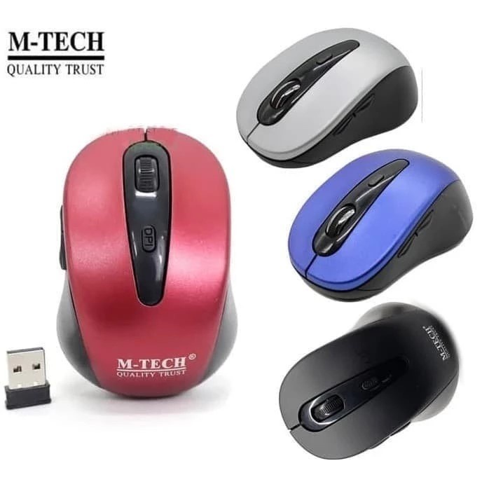 Jual Paket Mouse Wireless & Kabeel Mtech Murah | Shopee Indonesia