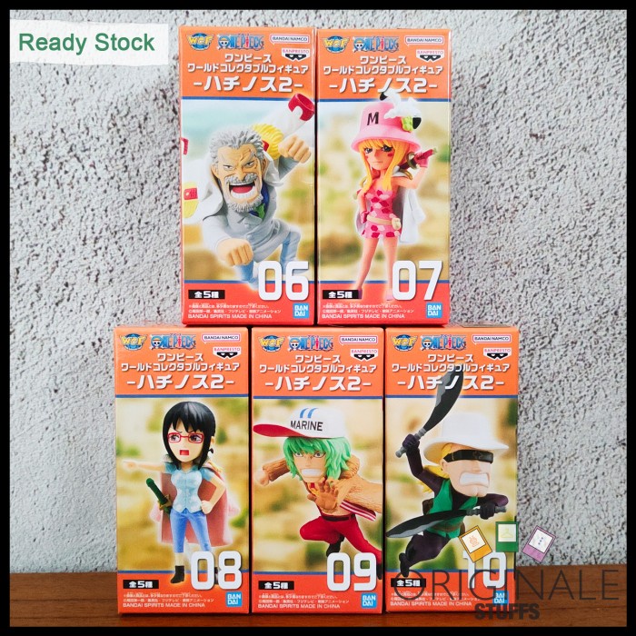 Jual WCF One Piece Hachinosu 2 Figure Japver Original (Garp Tashigi Kujaku Prince Helmeppo ...
