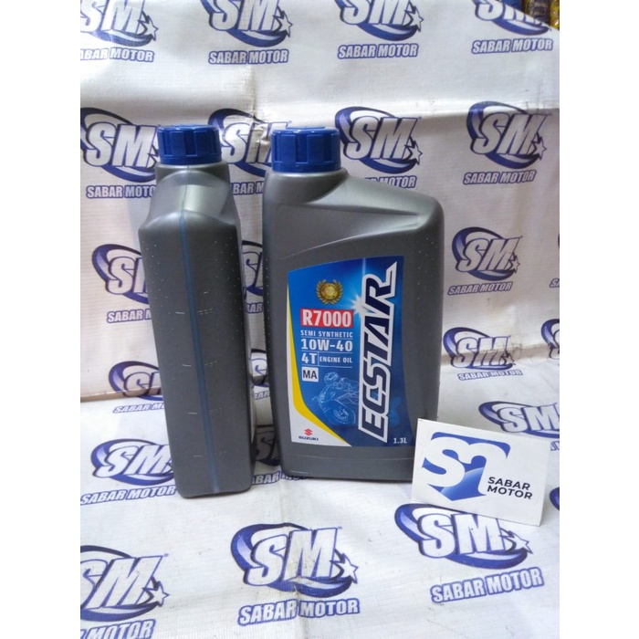 Jual Oli Sgo Ecstar R7000 10W-40 Api Sl 1.3L / Oli Suzuki Gsx 1300Ml ...