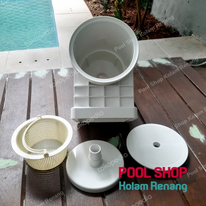 Jual 9.5L SKIMMER BOX EMAUX / SKIMMER BOX KOLAM RENANG | Shopee Indonesia