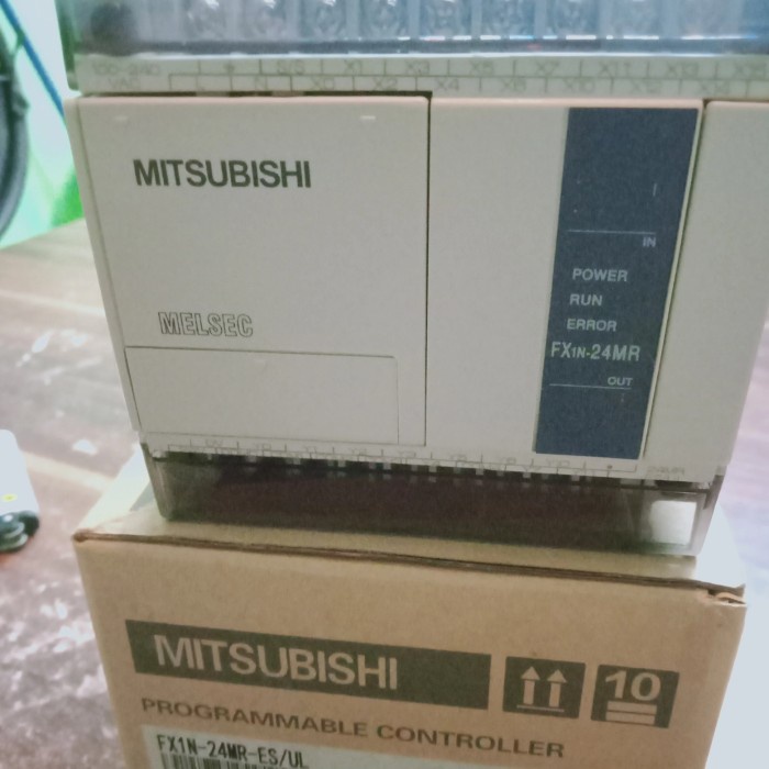 Jual PLC MITSUBISHI FX1N-24MR-ES/UL ORIGINAL ASLI JAPAN | Shopee Indonesia