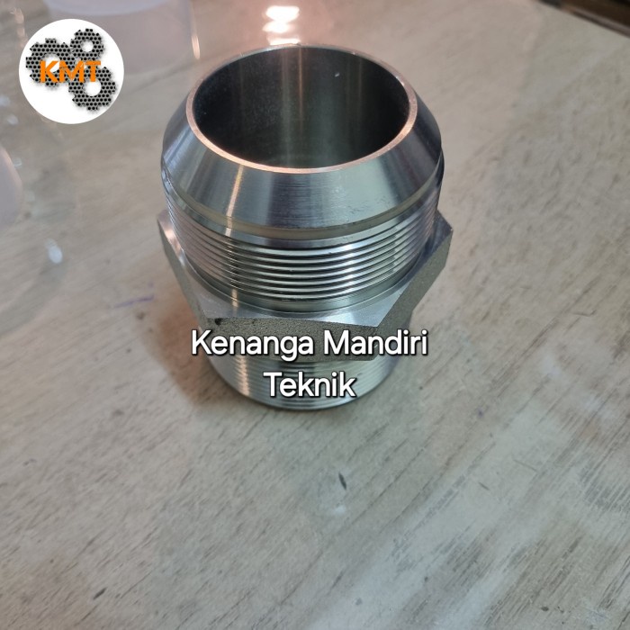 Jual Double Nepel 2 inch NPT X JIC | Shopee Indonesia