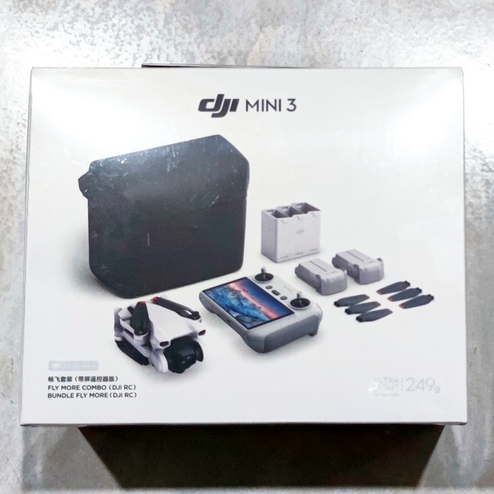 Jual DJI Mini 3 Fly More Combo Remote RC N1 NEW Garansi Resmi Drone ...