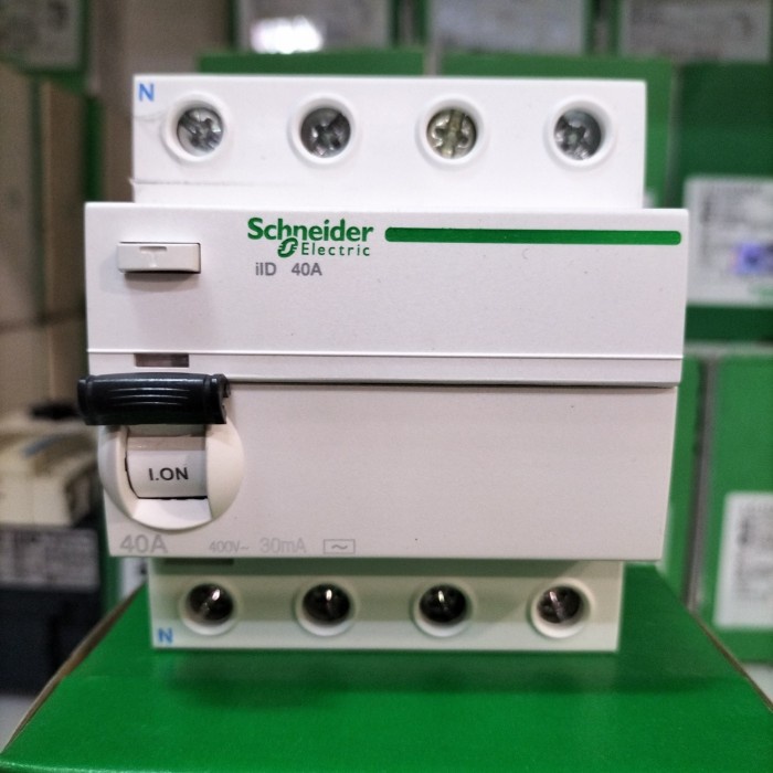 Jual elcb/rccb schneider iID 4p 40a 30mA-AC A9R71440 | Shopee Indonesia