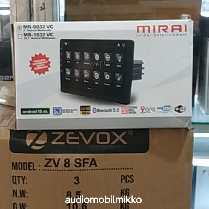 Jual Terbagus Head Unit Android Mirai Mr-9032 - 9Inch - Ram 2/32 - Mirai Mr9032Vc - Mirai Mr9032 ...