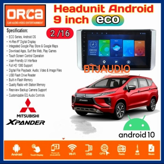 Jual HEAD UNIT TV MOBIL DOUBLE DIN OEM XPANDER MIRRORLINK & FULL HD ...