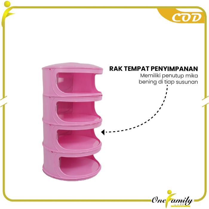 Jual [Cod] Ofm C418 Tudung Saji Susun Penutup Makanan Anti Debu ...