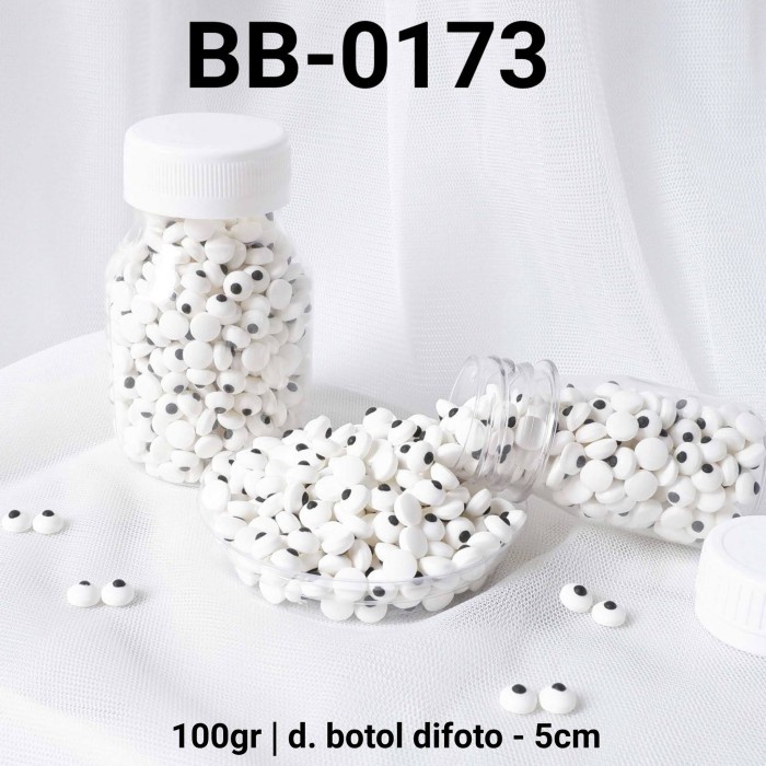 Jual BB-0173 Sprinkles sprinkle sprinkel 100gr 100 gram bola mata ...