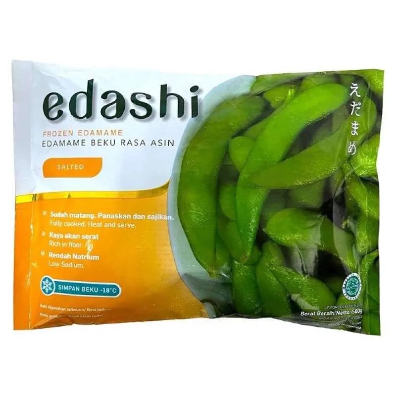 Jual Edashi Edamame Frozen 500gram - Original / Salted | Shopee Indonesia