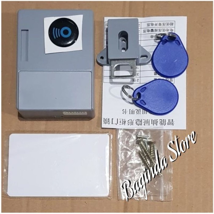 Jual [tmr] - Set Kunci Lemari RFID Laci Locker sensor ID Card Kabinet ...