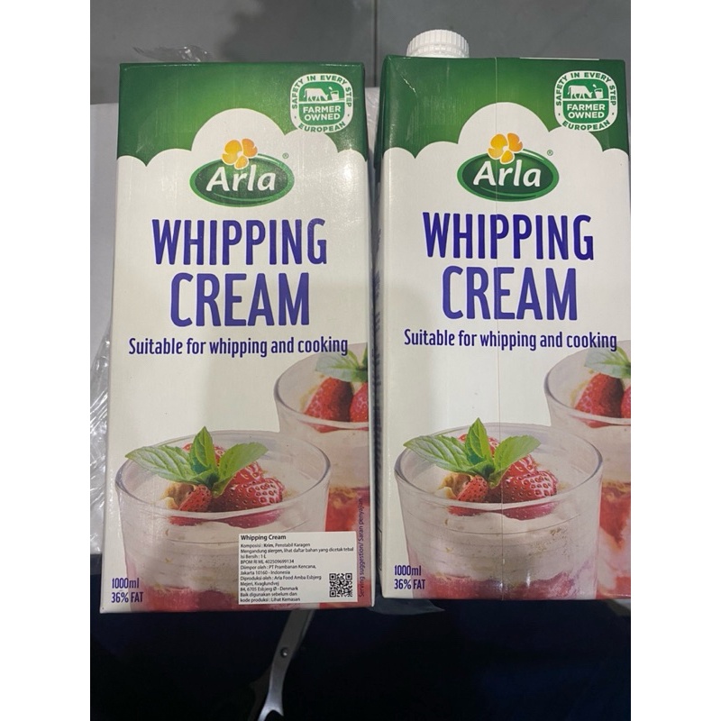 Jual ARLA WHIPPING CREAM 1 LITER | Shopee Indonesia