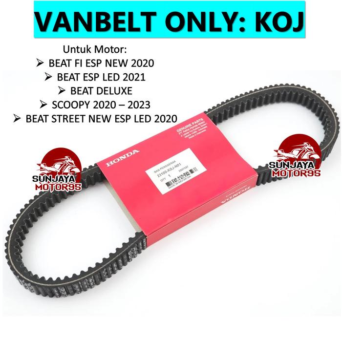 Jual BEST VANBELT GENIO BEAT ALL NEW ESP K0J VANBELT BEAT ESP GENIO ...