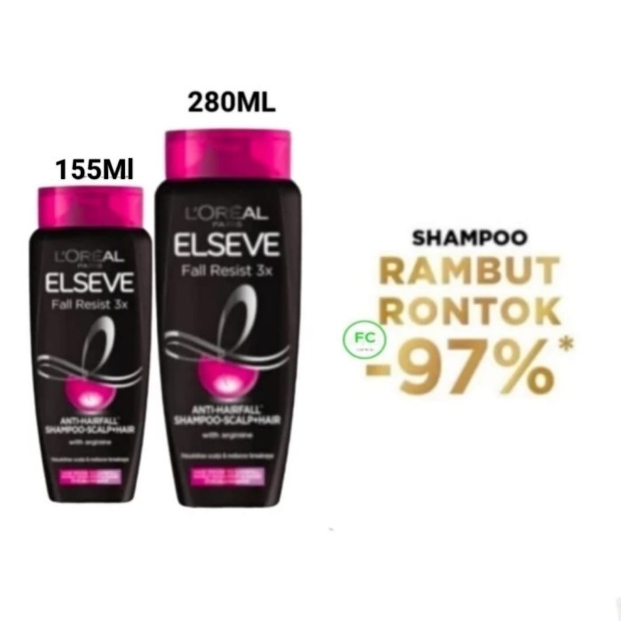 Jual Loreal Elseve Shampoo Fall Resist 3x /Anti Hairfall | Shopee Indonesia