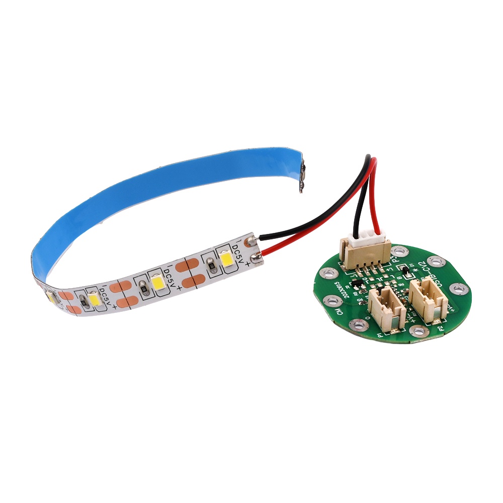 Jual Round RGB LED Colorful River Light Touch Induction Switch Air ...