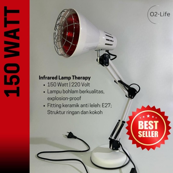 Jual Lampu Infrared Fisioterapi Lamp Penghangat - Terapi Kesehatan - O2 ...