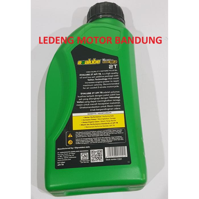 Jual JTTOP" 2TAX EVALUBE 2T OLI SAMPING STROKE OIL BOTOL 700ML | Shopee ...