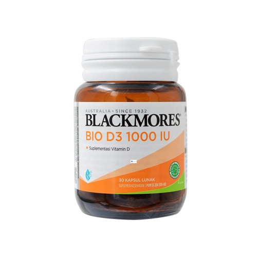 Jual BLACKMORES BIO D3 CLEAR C 30`S / Vitamin D3 / Daya Tahan Tubuh ...