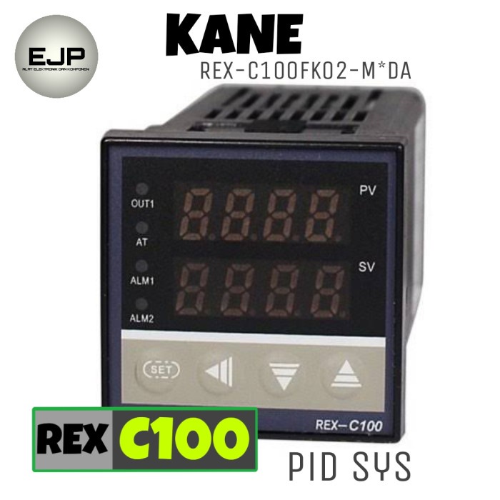 Jual Jt Mntb" Pid Rex C100 Pid Digital Thermostat K Thermocouple Pengatur Suhu | Shopee Indonesia