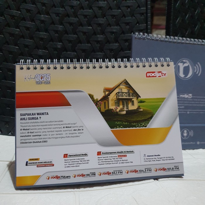 Jual ATKJaya- Kalender Meja Rodja 2025 M Plus Hijriyah (1446 - 1447 H ...