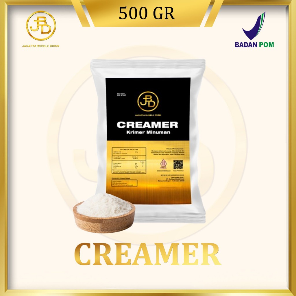 Jual CREAMER 500GR NON DAIRY/ CREAMER BUBUK MINUMAN/ CREAMER POWDER ...
