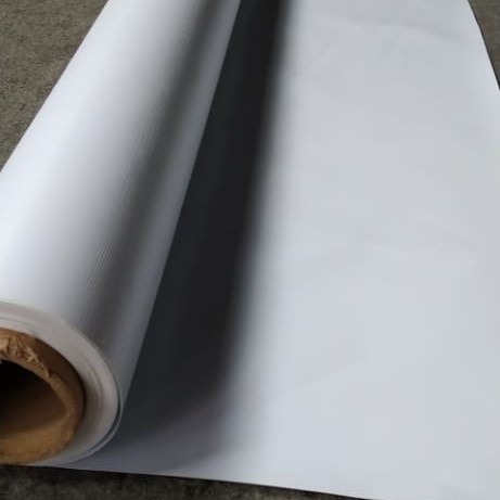 Jual terpal ulin/ terpal semi karet putih (eceran/meteran) | Shopee ...