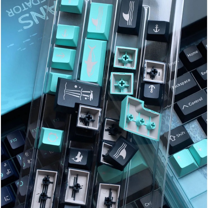 Jual [Good] PBTFANS DEEP SEA PREDATOR - PBT Doubleshot Cherry Profile ...