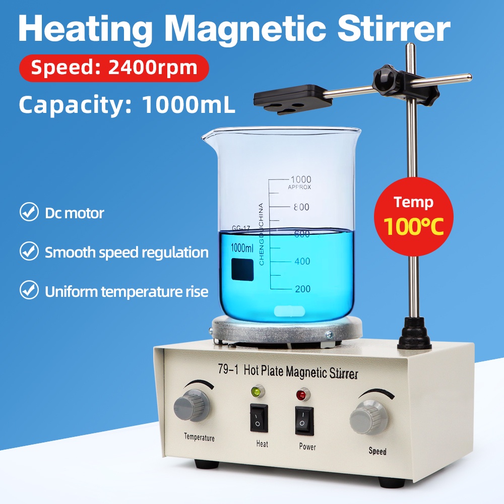 Jual Magnetic Stirrer Hot Plate Laboratory Vortex Stirrer Heating ...