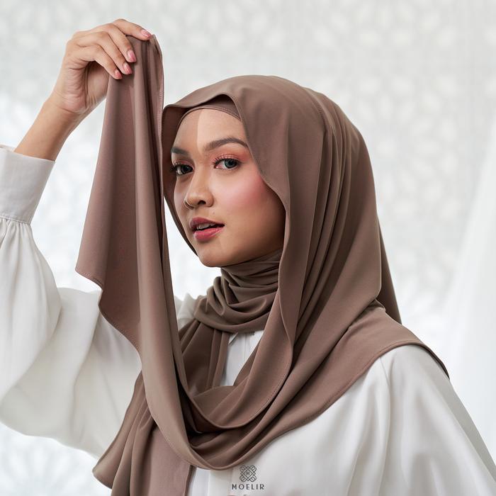 Jual Moelir- Aneira Instan Hijab Pashna Instan 2In1 Oval Jersey Super ...