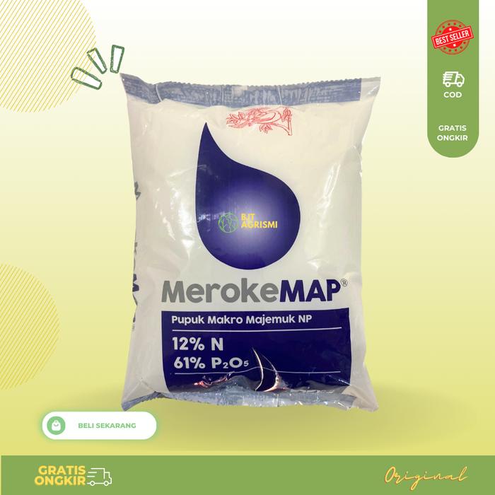 Jual Pupuk Meroke MAP 1 Kg Kemasan Pabrik Hidroponik Mono Amonium ...