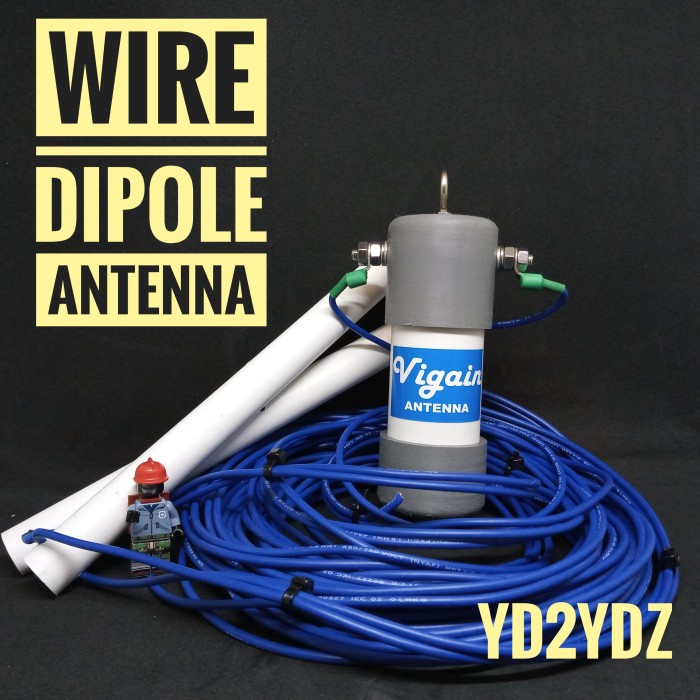 Jual Wire Dipole Antenna Hf Balun Vigain Antena Bentang Band 40M 80M 7Mhz | Shopee Indonesia