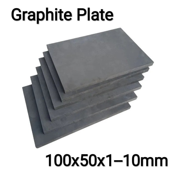 Jual JT READY ELEKTRODA PLAT KARBON GRAPHITE PLATE ELECTRODE 100 X 50 X ...