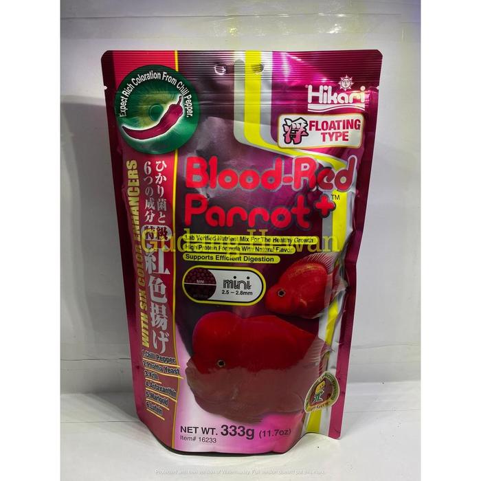 Jual JTTOP" HIKARI BLOOD RED PARROT 333GR / PERTUMBUHAN WARNA IKAN PARROT / ORIGINAL HIKARI ...