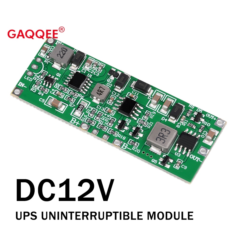 Jual DC 12V UPS Uninterruptible Module 36W High-Power Uninterruptible ...