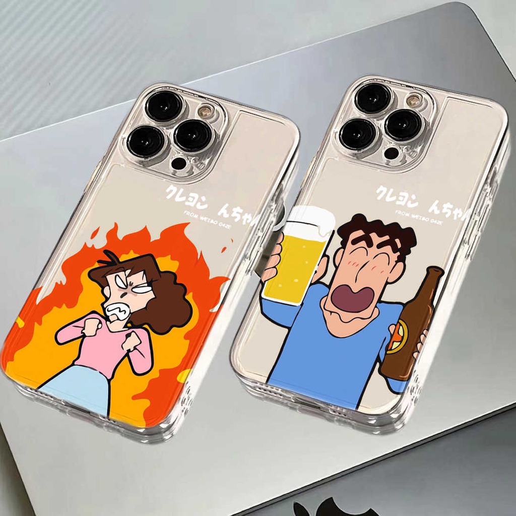 Jual Soft Crayon Shin Chan Couple Kelas Atas Untuk Casing Vivo Y21d ...