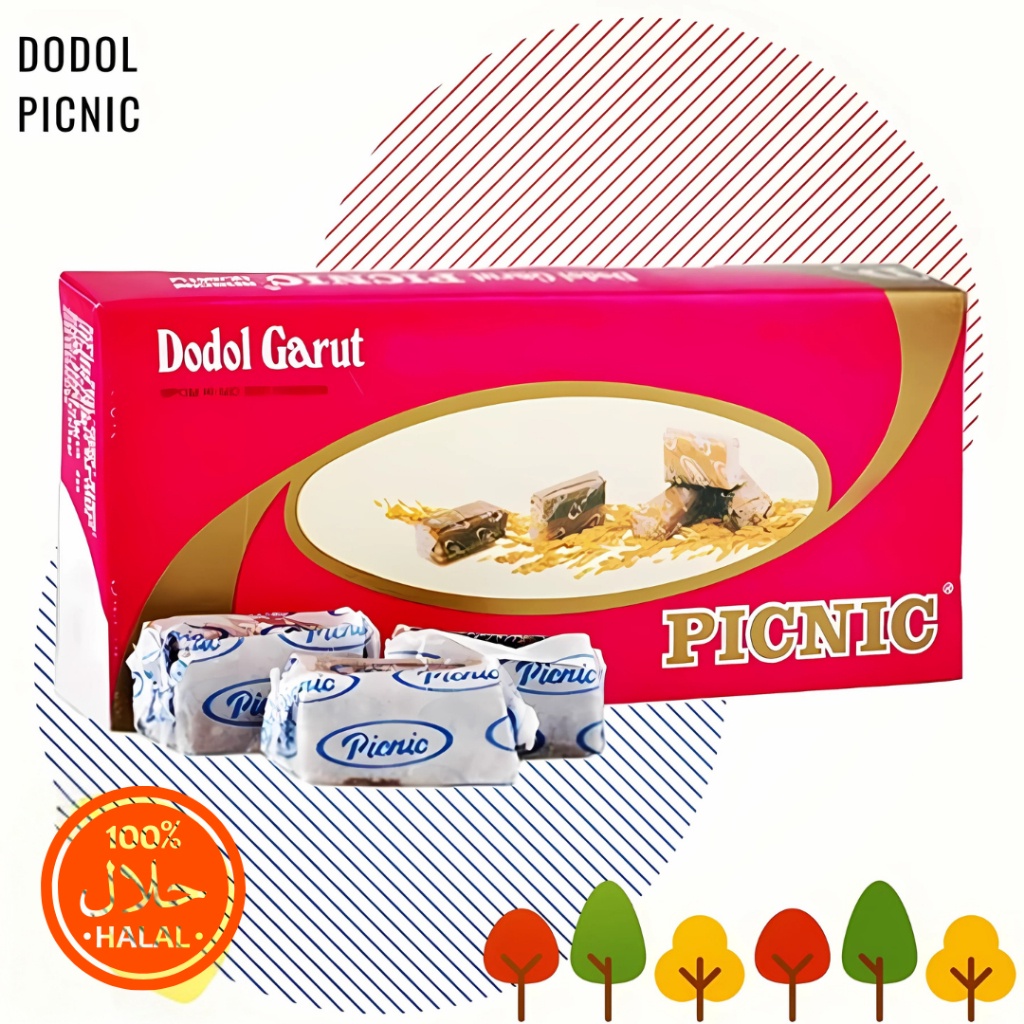 Jual Dodol Garut Picnic Aneka Rasa Original 500gr Klasik Legendaris ...