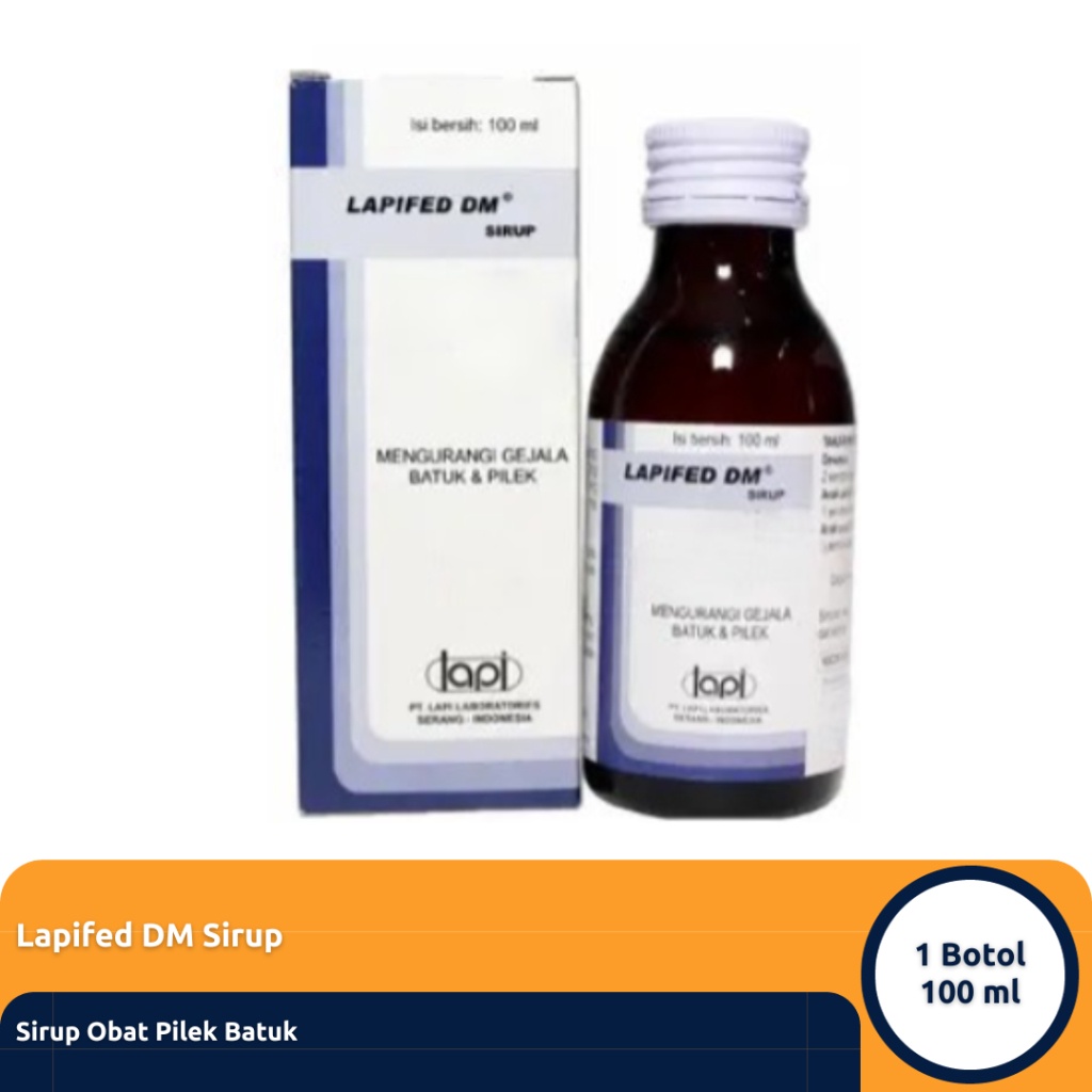 Jual Lapifed Sirup Obat Batuk dan Pilek | Shopee Indonesia